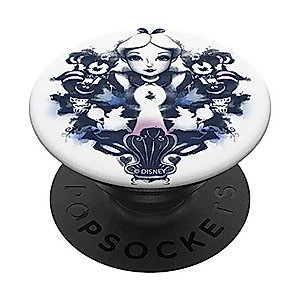 Disney Alice In Wonderland Alice Rorschach Portrait PopSockets Swappable PopGrip