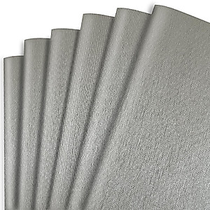 Dtiafu Sliver Matte Wrapping Paper for Girls Boys Women Men - Solid Color Matte Gift Wrap Paper Large Sheets Great for Christmas Holiday Birthday Wedding - 22 x 32 Inches Per Sheet (6 Sheets)