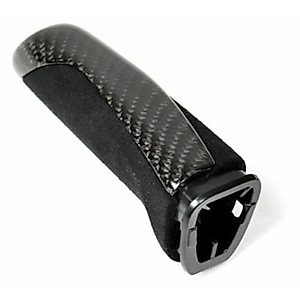 OTVPUCES Carbon Alcantara E-Brake Handle Compatible with 228 230 235 320 328 330 335 340 420 428 430 435 440 GT M2 M235 M240 M4 F-