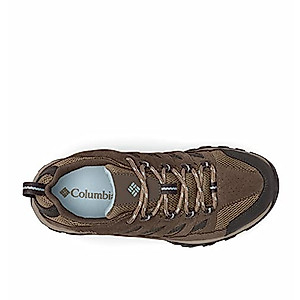 Columbia Womens Crestwood Waterproof Hiking Shoe, Brown, 8 US