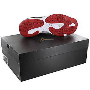 NIKE Men's Jordan 11 CMFT Low Bred Black/White-Gym Red (DM0844 005) - 10.5