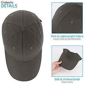 Gisdanchz Mens Caps Mens Golf Hats for Women Quikc Dry Womens Baseball Caps Mesh Running Hat Workout Mesh Baseball Cap Outdoor Sport Hat Hiking Fishing Cycling Cap Army