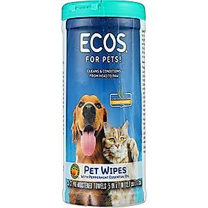 ECOS Pet Wipes, 35 CT