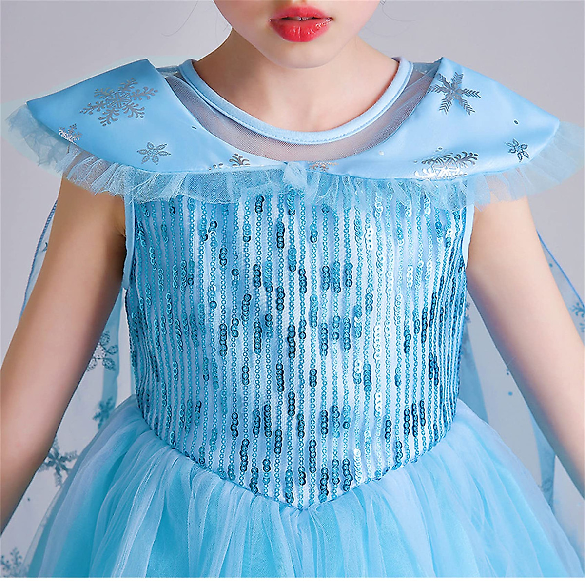 Avady Girls Princess Dress Princess Costume for Kids Princess Dress Up Clothes for Little Girls 3t 4t