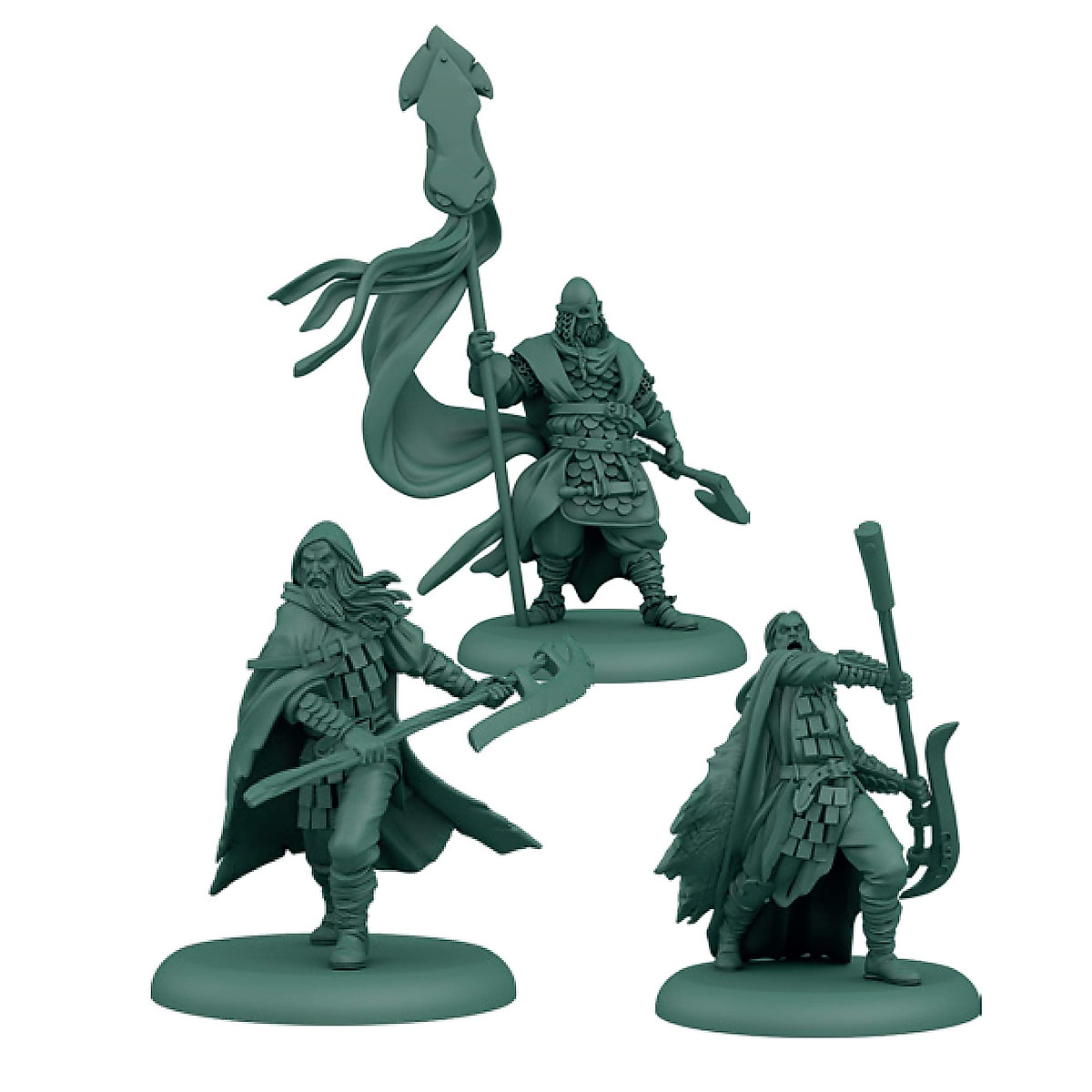 A Song of Ice and Fire Tabletop Miniatures Game House Greyjoy Starter Set - Rulers of The Iron Islands! Strategy Game for Adults, Ages 14+, 2+ Players, 45-60 Minute Playtime, Made by CMON