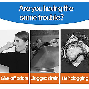 Disposable Hair Drain Stickers, 4" X 4" Disposable Shower Drain Cover Hair Catcher Mesh Stickers for Bathroom Laundry Bathtub Kitchen（50PCS）