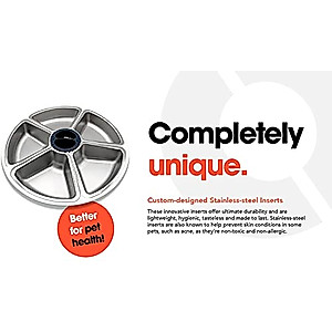 Cat Mate C500 Five-Meal Automatic Pet Feeder with Stainless Steel Bowl Inserts