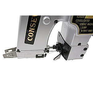 Consew C10NS Heavy Duty Single Needle Chainstitch Portable Bag Closer/Closing Sewing Machine