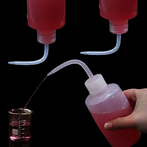 Autdor Wash Bottles 2Pcs Squeeze Bottle 500ML | 16OZ Plastic Safety Wash Bottle Watering Tools Economy Squeeze Bottle for Green Soap Cleaning Washing Bottle