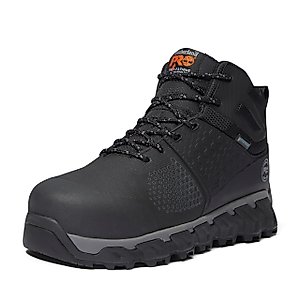 Timberland PRO Men's Ridgework Composite Safety Toe Waterproof Industrial Hiker Work Boot, Black, 11.5