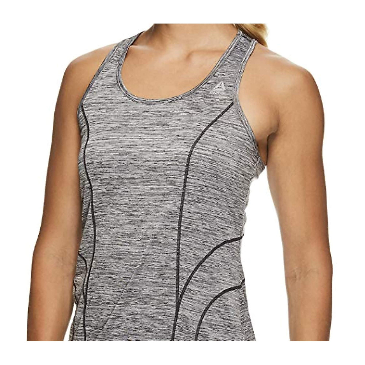Reebok Womens Racerback Tank Top, Black, X-Large