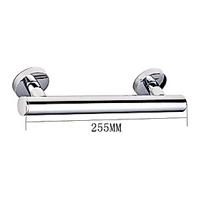 CRODY Bath Wall Attachment Handrails Grab Bar Rails Safety Support Grab Bar Handle for the Disabled and Elderly Shower Safety Handlebathroom Bathtub Toilet Kitchen Stairway Anti-Slip Towel Rack Handra