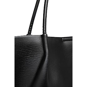 hepcelt Hobo Bags Leather Totes for Women Ladies Purses and Handbags Dupes for Women Handbags Purse and Wallet Set Shopper Purse Satchel Handbag with Top Handles, Black