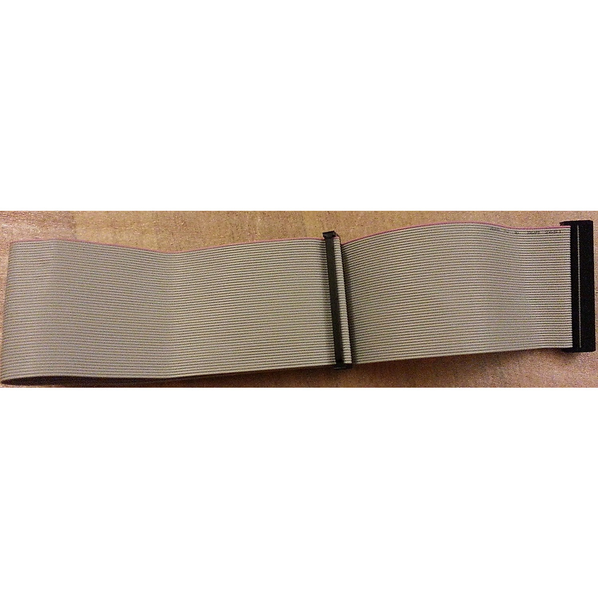 Connectors Pro PC Accessories 2-Pack 18 Inches 2 Female Connectors IDC 2x25 50P SCSI Internal Flat Ribbon Cable