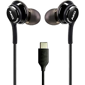 UrbanX 2021 Stereo Headphones for Samsung Galaxy S21 Ultra 5G, Galaxy S20 FE, Galaxy S20, Note 20 Ultra, Galaxy A33 5G, A53 5G, M52, M53, A73 5G Microphone and Volume Remote Type-C Connector
