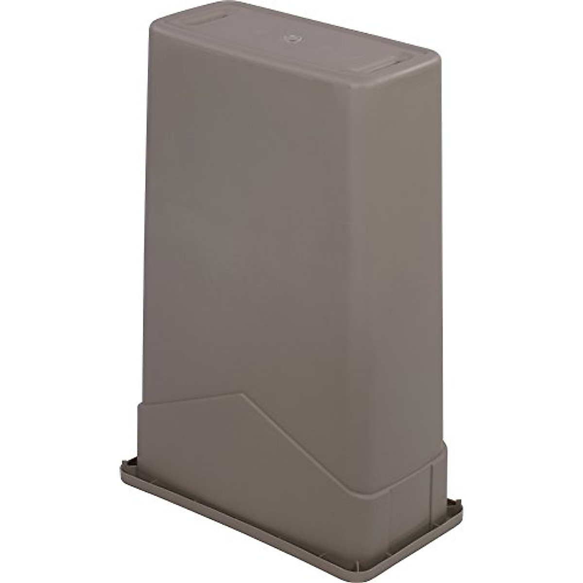 Carlisle FoodService Products 34202306 TrimLine Polyethylene Waste Container, 23 Gallon Capacity, 20" Length x 11" Width x 29.88" Height, Beige (Case of 4)