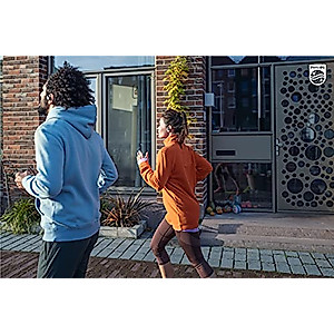 Philips A5205 Wireless Sports Earbuds, IPX7 Waterproof, in-Ear True Wireless Bluetooth 5.1 Headphones, USB-C Charging, Detachable earhooks, Up to 20 Hours of Playtime, TAA5205BK