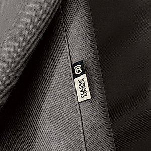 Classic Accessories Ravenna Water-Resistant 25.5 Inch Patio Chair Cover, 2 Pack, Outdoor Patio Chair Covers