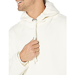 Amazon Essentials Men's Oversized-Fit Hoodie (Available in Big & Tall), Eggshell White, X-Large