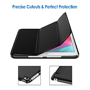 JETech Case for iPad Mini 4, Smart Cover with Auto Sleep/Wake (Black)