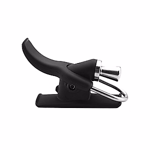 Clip Thumb Button Surf Casting Tool Breakaway Trigger Fixed Spool Casting Aid Tool for Seaside Beach Fishing(Black)