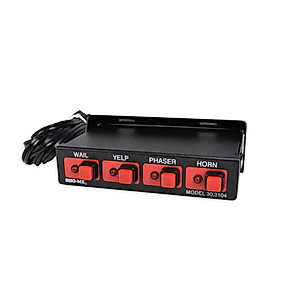 Able 2 / Show-Me 30.3104 Siren Full Feature Dash Mount