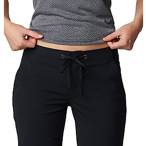 Columbia Women's Anytime Outdoor Long Short Shorts, black, 16x13