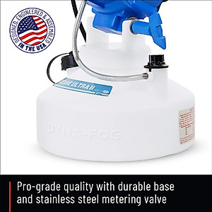 Curtis Dyna-Fog Hurricane Ultra II Corded ULV Hand Carry 1-Gallon Fogger Adjustable Particle Size 10-50 Microns