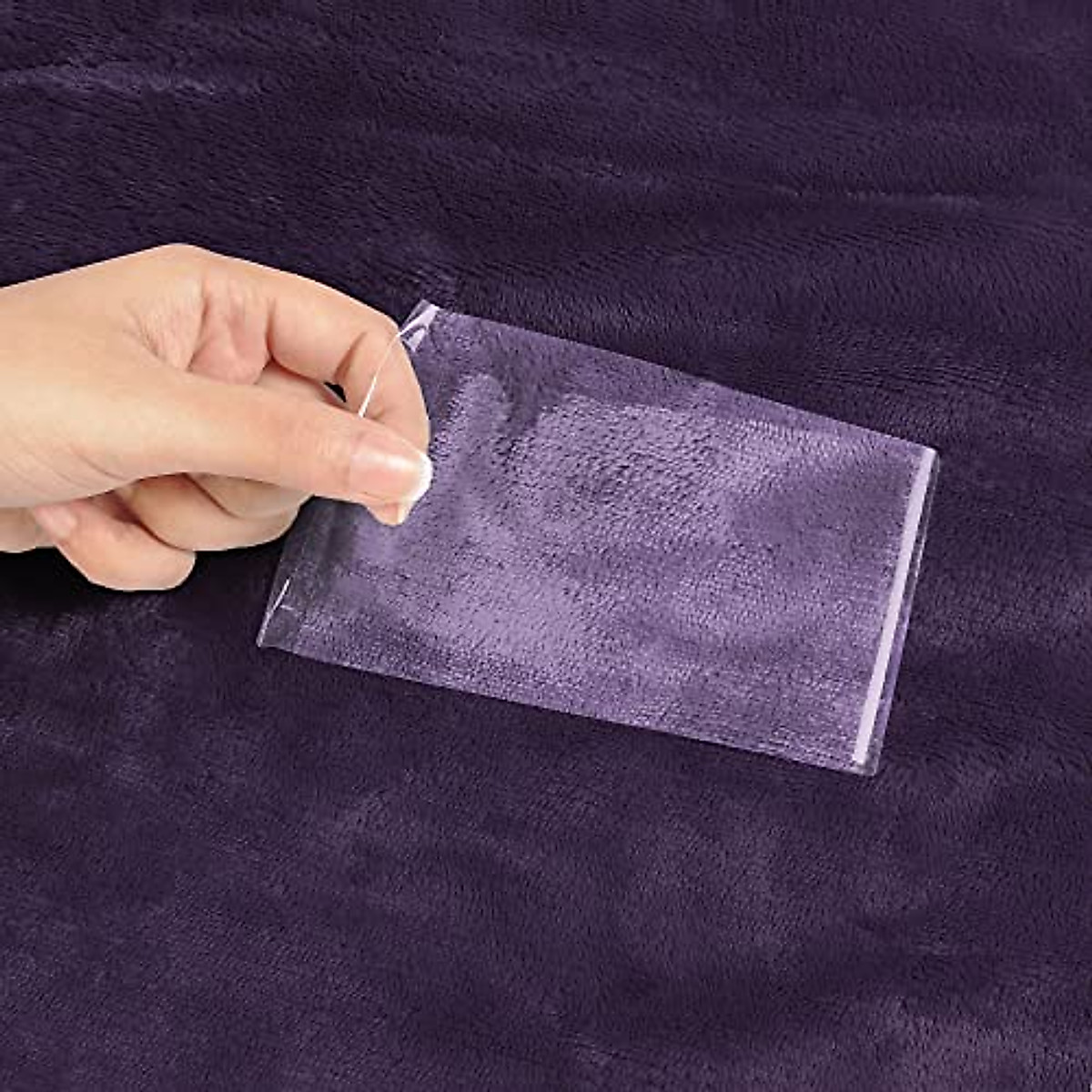 Utopia Bedding Sherpa Bed Blanket Throw Size Plum 480GSM Plush Blanket Fleece Reversible Blanket for Bed and Couch (60x50 Inches)