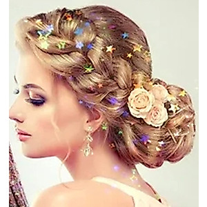 Go Ho Hair and Body Glitter Spray,Festival Glitter Dry Powder Makeup for Clothes,Gold Glitter Spray Loose Sparkle Powder,Holographic Ultra Fine Glitter,Resin Glitter for Crafts,10g