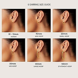 14k Yellow Gold Diamond Fascination Post J Hoop Earrings Fine Jewelry For Women Gifts For Her