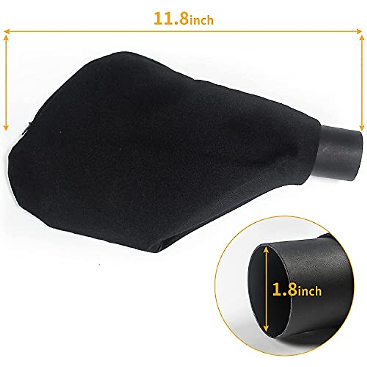 N126162 Miter Saw Dust Bag | table saw dust Collect Bag Fits Dewalt DW715 DW713 DW716 DW716XPS DWS782 DWS780 Miter Saw