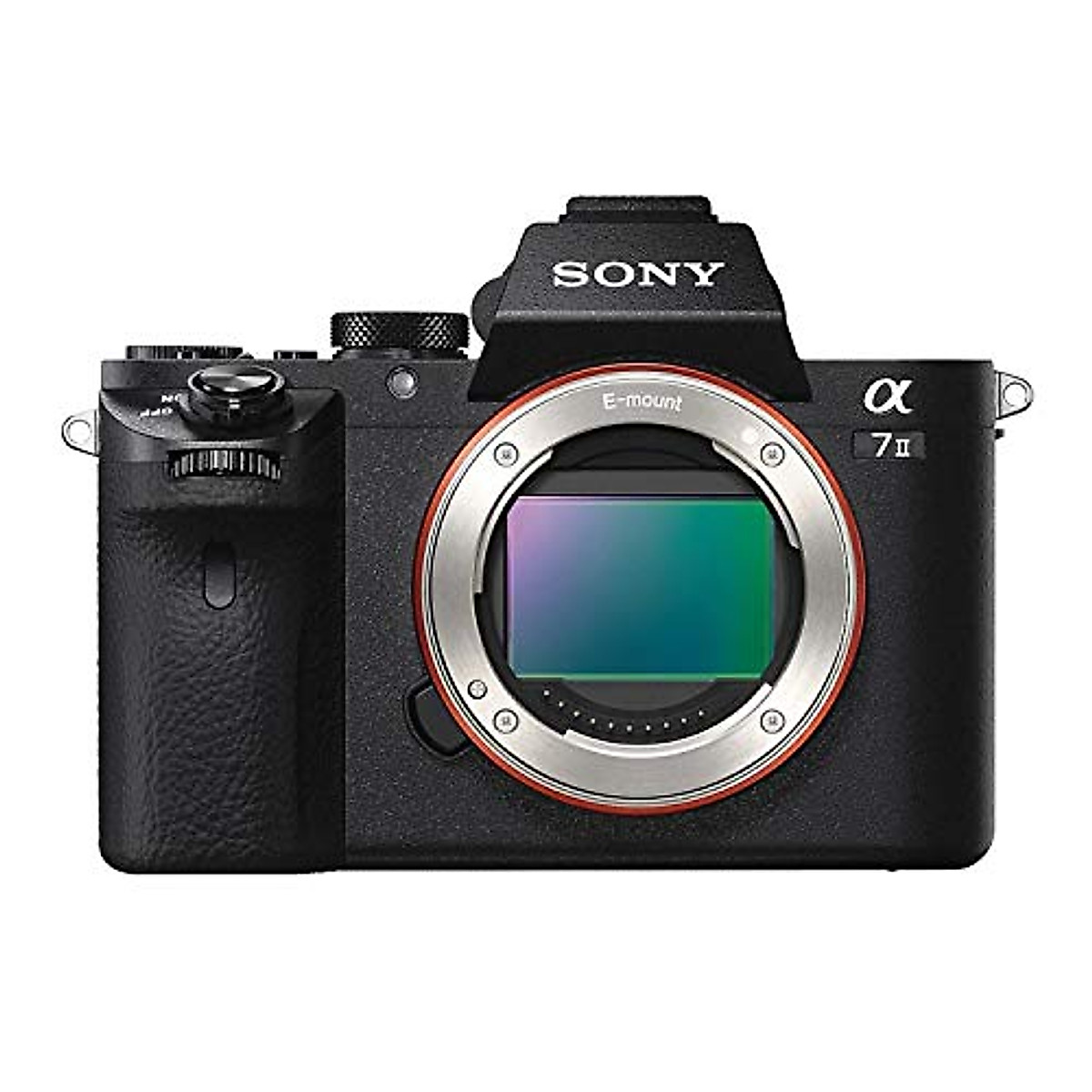 Sony Alpha a7II Mirrorless Digital Camera (Body Only) Bundle with FE 50mm f/1.8 Lens, Photo Software Suite, Memory Card Carrying Case, Battery (2-Pack) and Dual Charger for Sony NP-FW50 (6 Items)