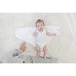 BaeBae Goods Swaddle Blanket, Adjustable Infant Baby Swaddling Wrap Set of 4, Baby Swaddling Wrap Blankets for Boys and Girls Made in Soft Cotton (0-3 Months)