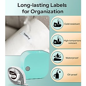 Phomemo P12 PRO Label Maker, Label Maker Machine with Tape, Mini Thermal Label Printer for Labeling Home Office, Bluetooth Label Maker Handheld Labeler Rechargeable for Organization, for Phone & Pad