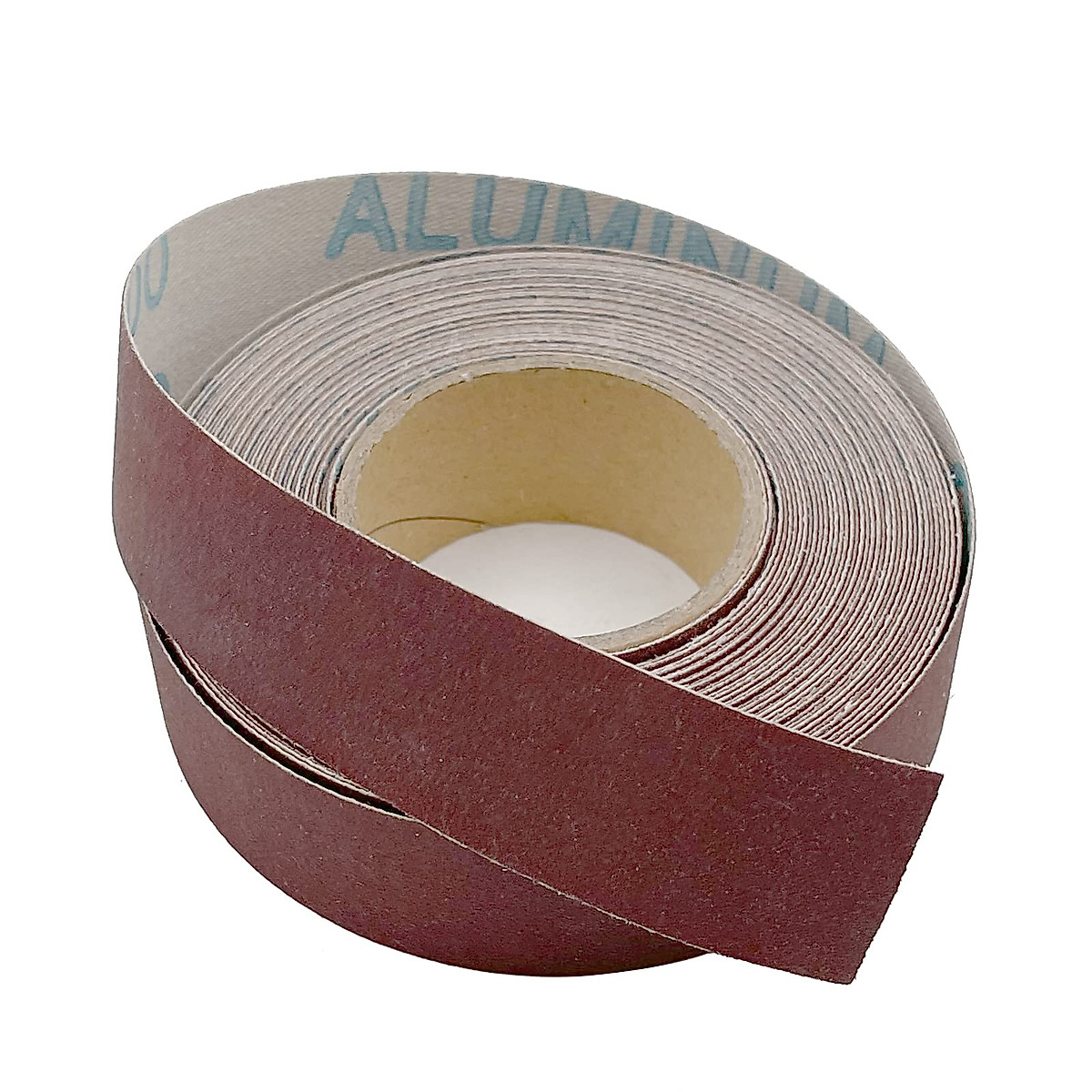 600 Grit Continuous Sandpaper Roll 1" x 26 Feet Emery Cloth Aluminium Oxide Abrasive Sandpaper Roll Drum Sander Sandpaper Rolls for Wood Furniture Finishing Metal Sanding Automotive Polishing