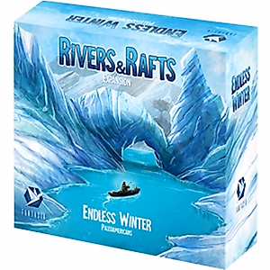 Endless Winter Paleoamericans Rivers & Rafts Board Game Expansion | Prehistoric Strategy Game for Adults and Kids | Ages 12+ | 1-4 Players | Average Playtime 60-90 Minutes | Made by Fantasia Games