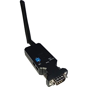 Gozens Bluetooth V4.2 BLE RS-232 Adapter External dipole Antenna for All OS Platform, iOS, Android, Windows or etc.