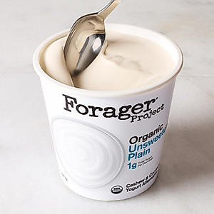 Forager Project Cashewmilk Yogurt, Unsweetened Plain, 24-Ounce