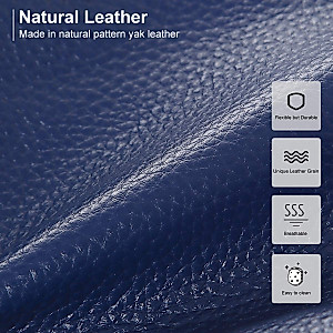 MINICAT Leather Small Crossbody Bags RFID Blocking Cell Phone Purse Wallet for Women(Blue)