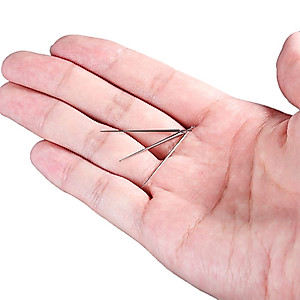 PunkTracker 14g/16g/18g/20g ASTM F136 Titanium Piercing Kit Taper Insertion Pin for Threadless Push In Tragus Helix Lip Nose Helix Piercing Jewelry Cartilage Earrings Labret Studs Nose Stud Stretcher