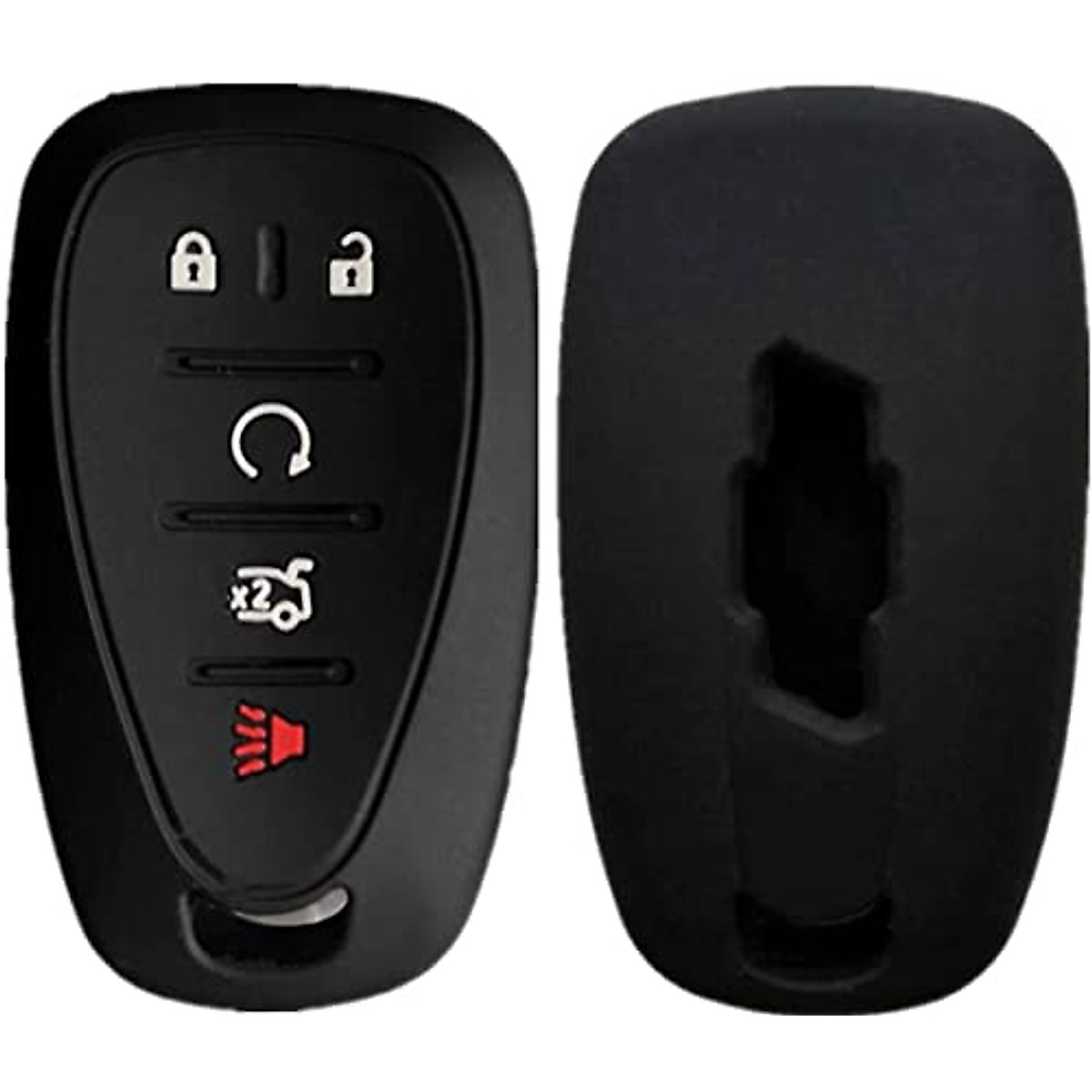 Silicone Rubber Key Fob Cover for 2016-2021 Chevrolet for FCC ID HYQ4EA HYQ4AA
