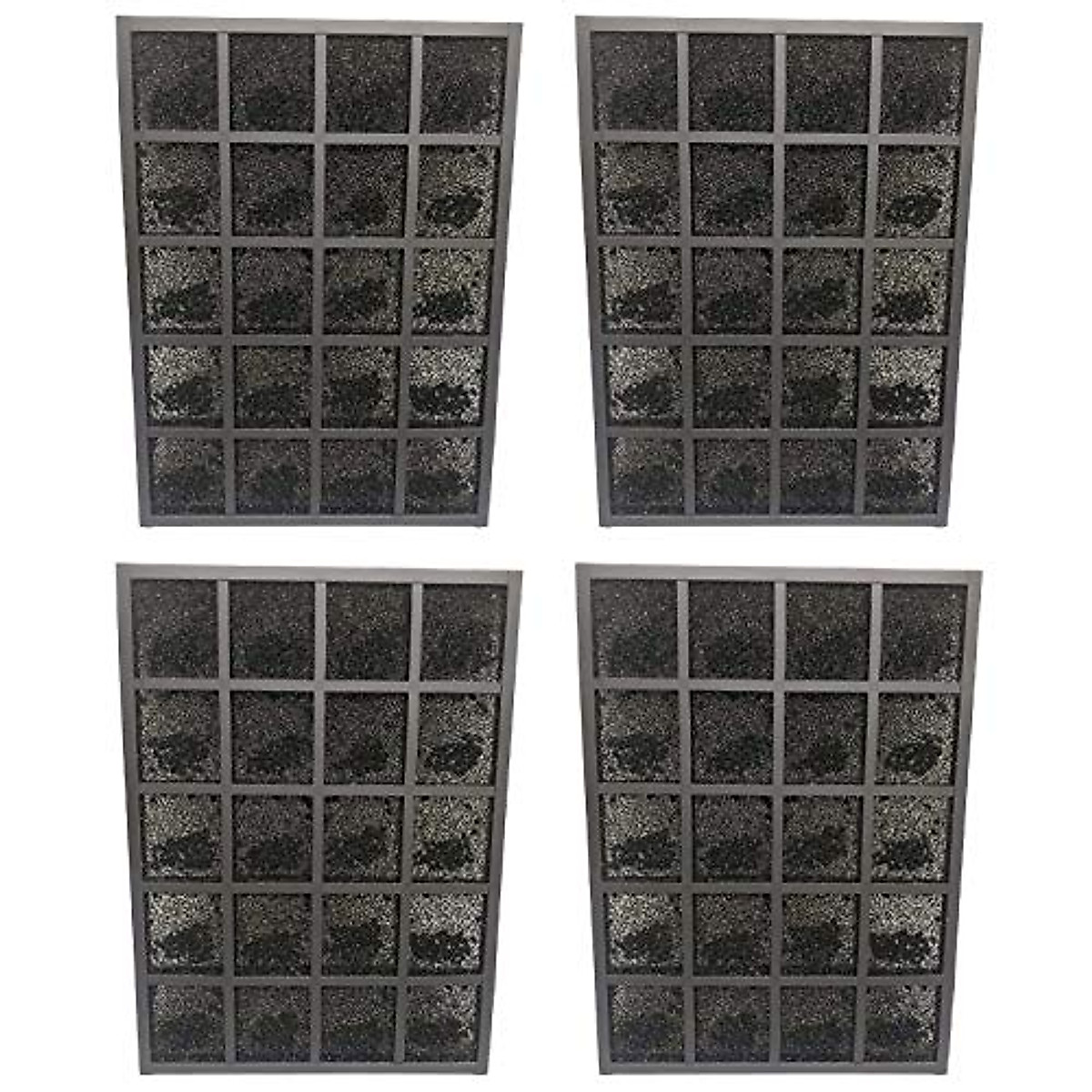 Nispira Activated Carbon Pre Filter Replacement Compatible with Sharp FZ-A80DFU Plasmacluster Air Purifier Model FP-A60UW and FP-A80UW, 4 Units