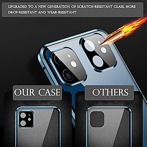 Cipherguard Magnetic Privacy Case for iPhone, Privacy Phone Case, Anti Peep 360 Degree Front, Privacy Screen for iPhone 12/13/14 Pro Max (13 ProMax, Black)