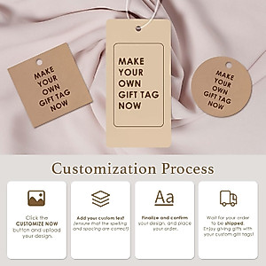 Custom Hang Tags with String | Add Your Logo & Text