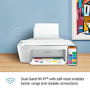 HP DeskJet 2734e Wireless Color All-in-One Printer with 9 Months Free Ink (26K72A)