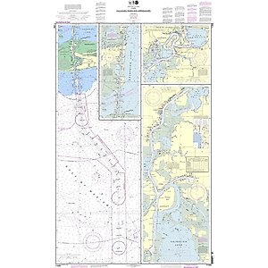 NOAA Chart 11339: Calcasieu River and Approaches