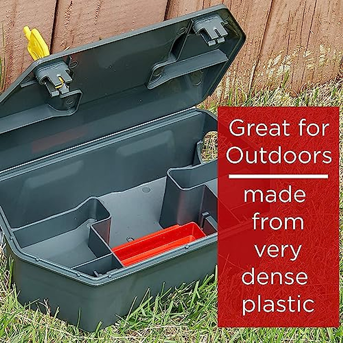 Rat Bait Station Outdoor 2 Pack - Rat Trap Outdoor with Key Eliminates Rats Fast. Keeps Children and Pets Safe Indoor Outdoor (2 Pack) (Bait not Included)