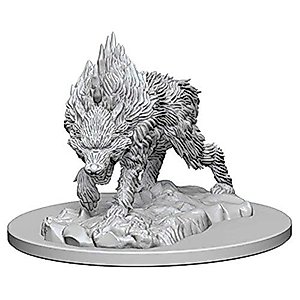 Pathfinder Deep Cuts Unpainted Miniatures: Wave 4: Dire Wolf