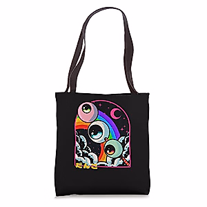 Weirdcore Dango Eyeball Japanese Food Otaku Weeb Anime Lover Tote Bag